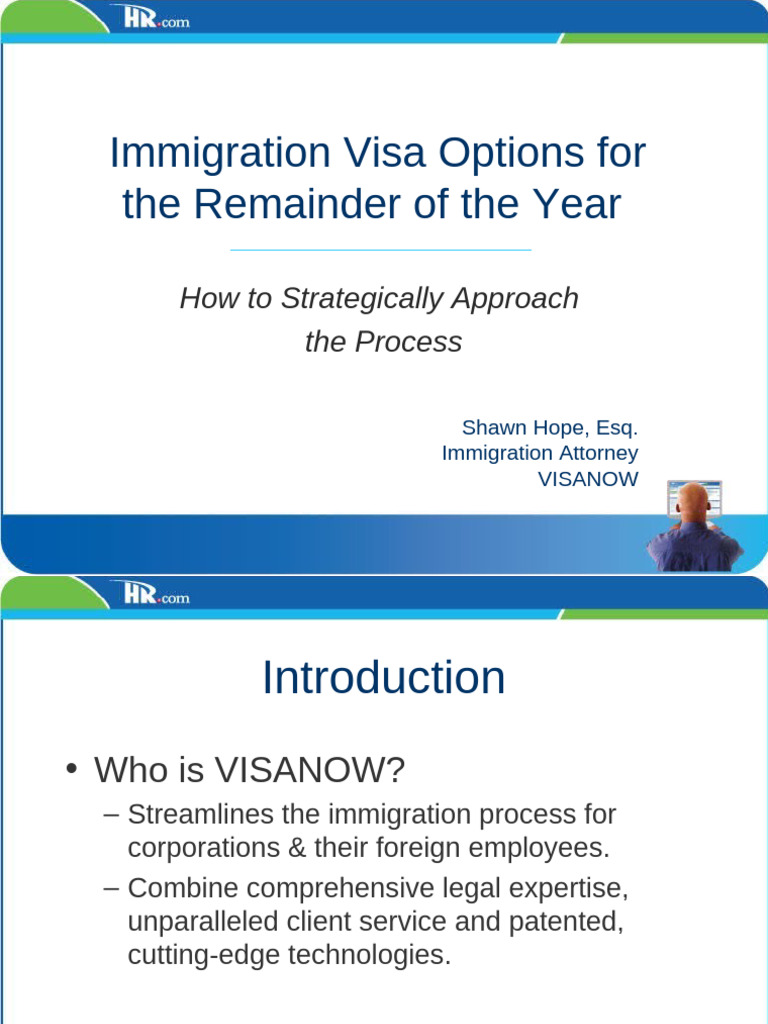 H1B For HR | PDF | H 1 B Visa | Travel Visa