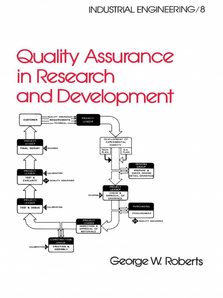 Quality Assurance in Research and Development (Roberts (Author) ) (Z ...