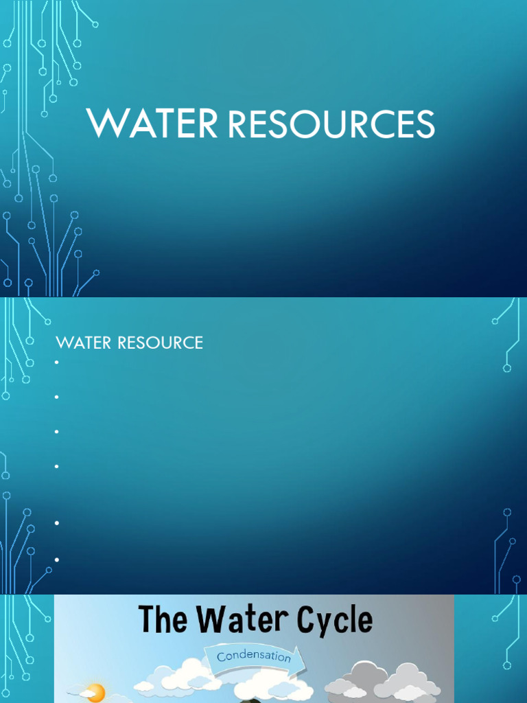 Water Resources | PDF
