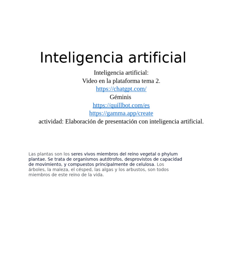 Inteligencia Artificial | PDF