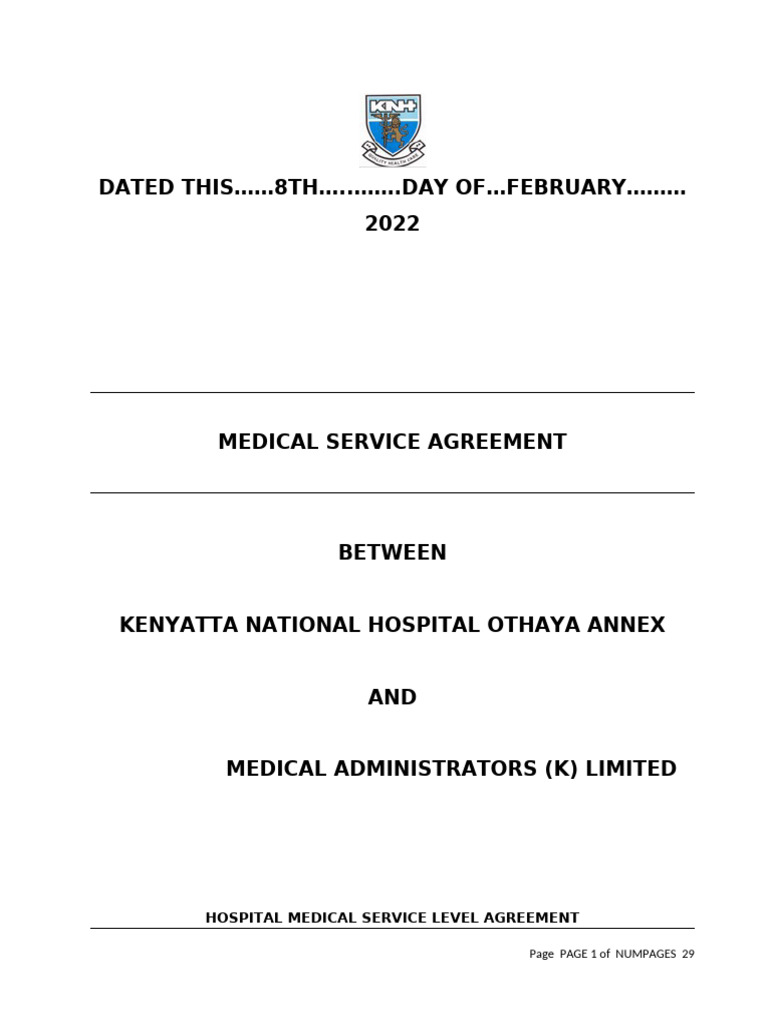 Medical Administrators (K) Limited Msa Reviewed | PDF | Trade Secret ...