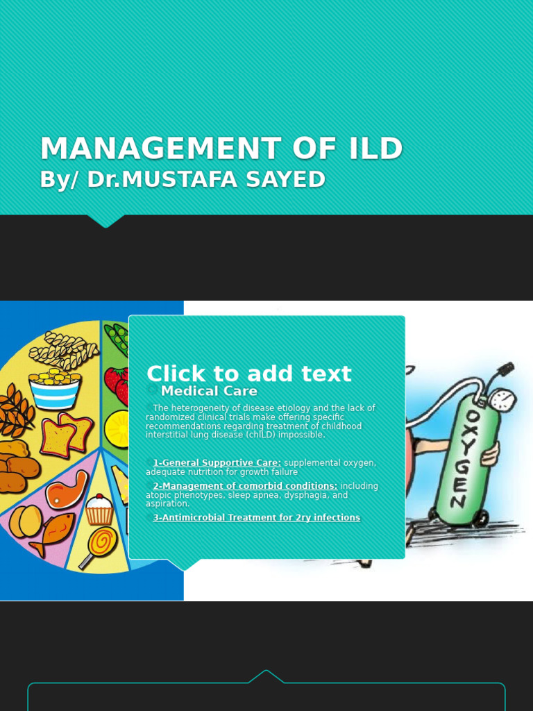 ILD Management | PDF | Pneumonia | Diseases And Disorders