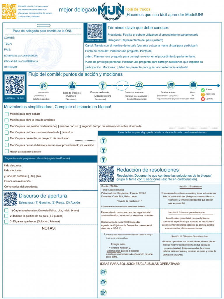 Best Delegate MUN Bases | PDF | Programa del Medio Ambiente de las ...