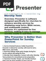 Easy Worship Tutorial | PDF | Icon (Computing) | Menu (Computing)