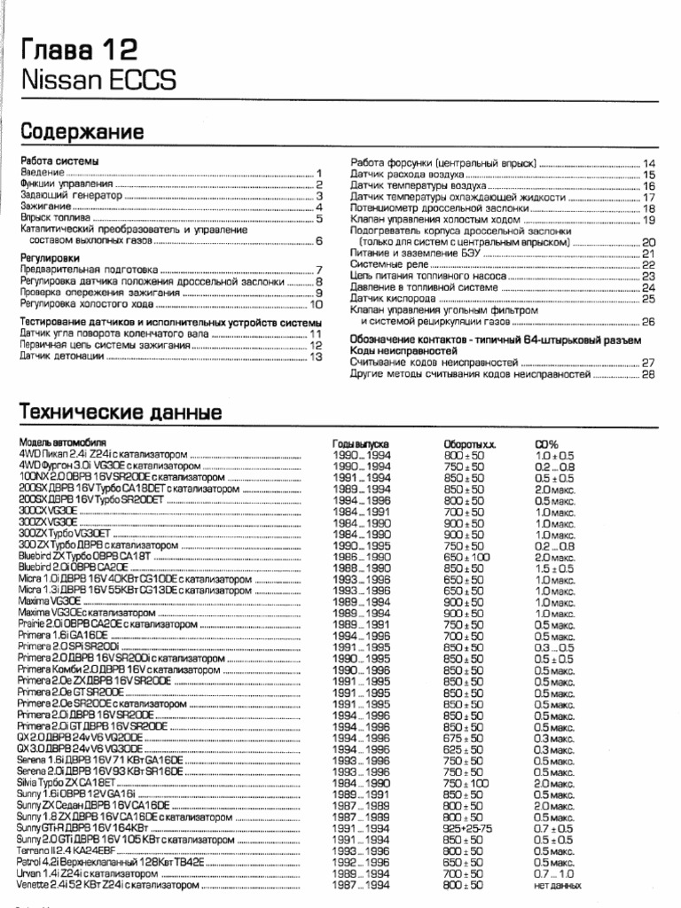 Nissan Eccs | PDF
