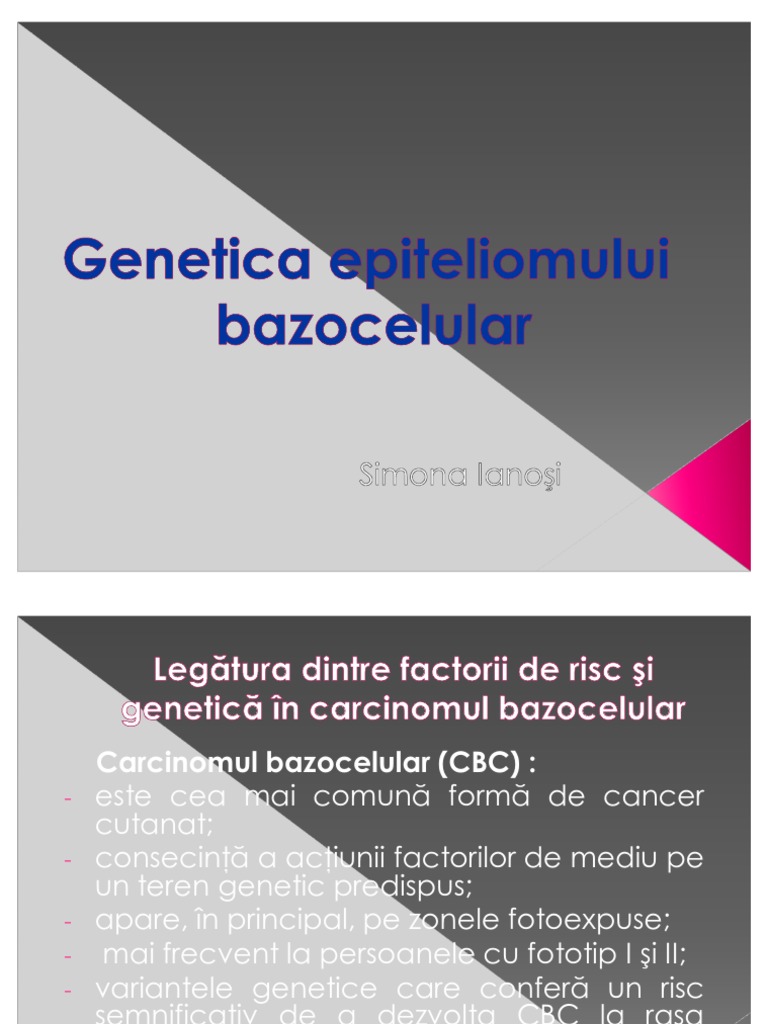 Carcinomul Bazocelular | PDF