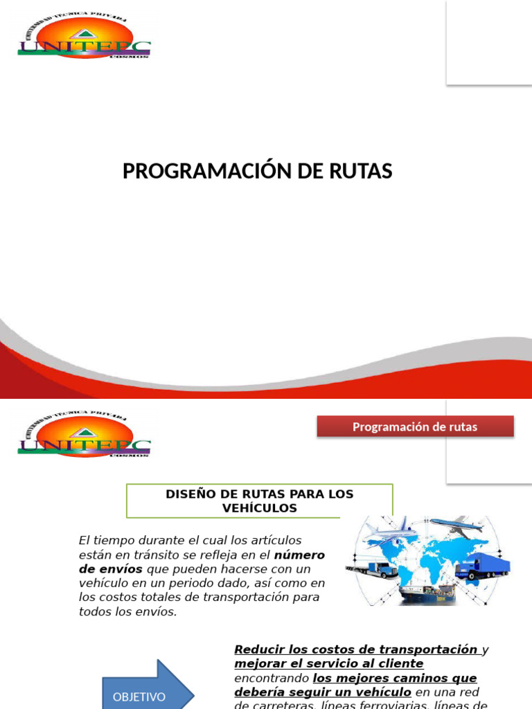 Programación de Rutas | PDF | Programación lineal | Programación de computadoras