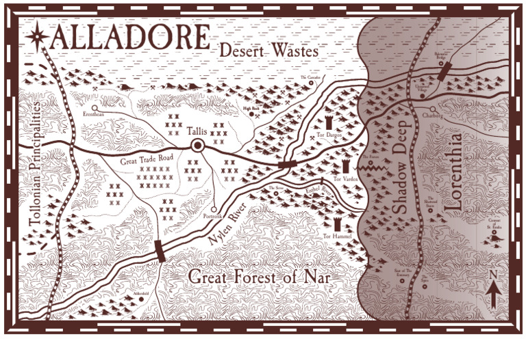 Mapa de Alladore ROSD | PDF