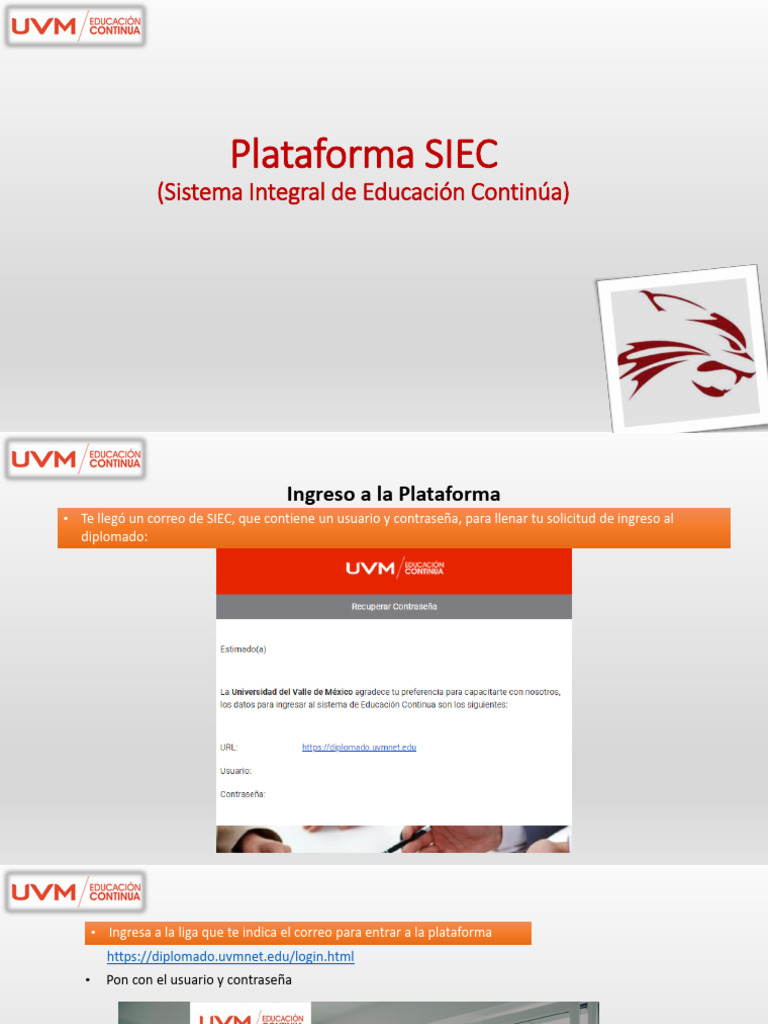 Guia para Ingresar A SIEC | PDF | Crecimiento personal y profesional