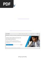 Autodesk Student Account Creation Manual With Activites | PDF ...