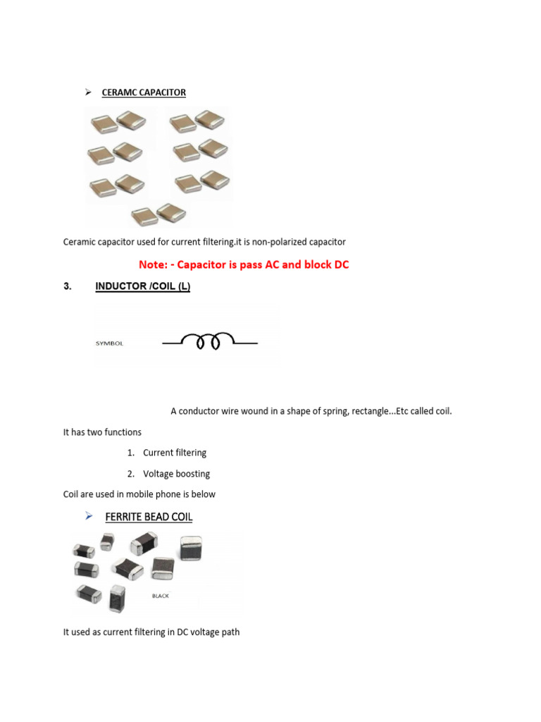 Note 1 | PDF | Diode | Inductor