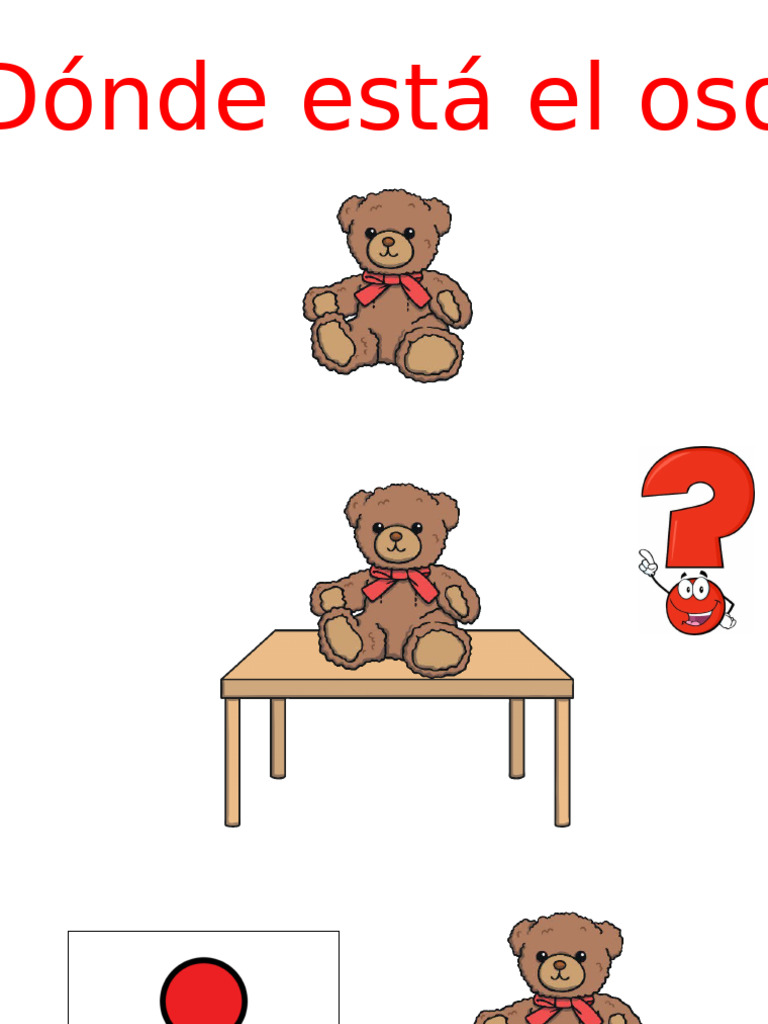 Relaciones Espaciales Presentación | PDF