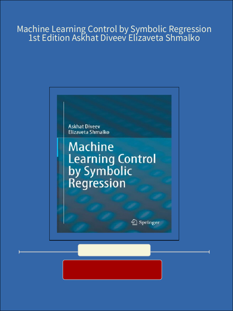 (Ebooks PDF) Download Machine Learning Control by Symbolic Regression ... (Ebooks PDF) Download Machine Learning Control by Symbolic Regression ...