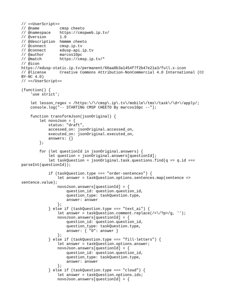 CMSP Cheeto-1.0.user | PDF | Computer Programming | Software Engineering