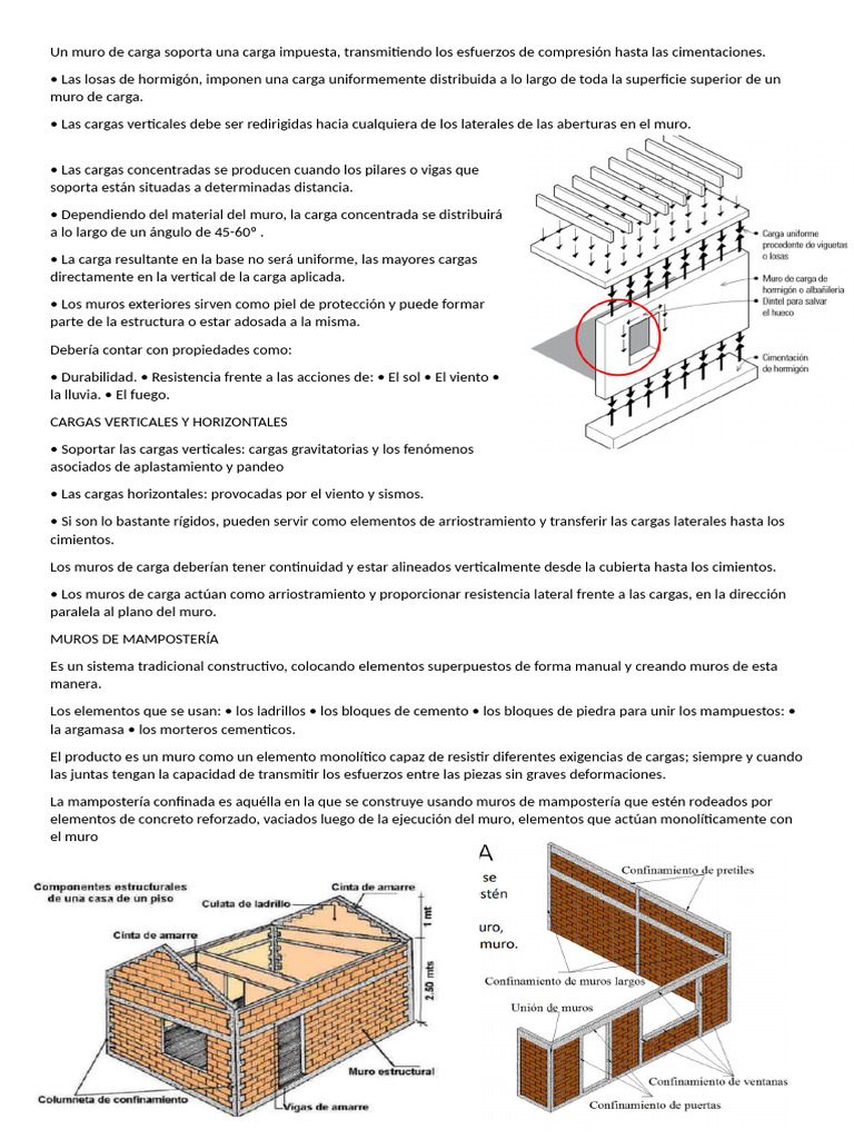 Guia Sistemas | PDF | pared | Albañilería