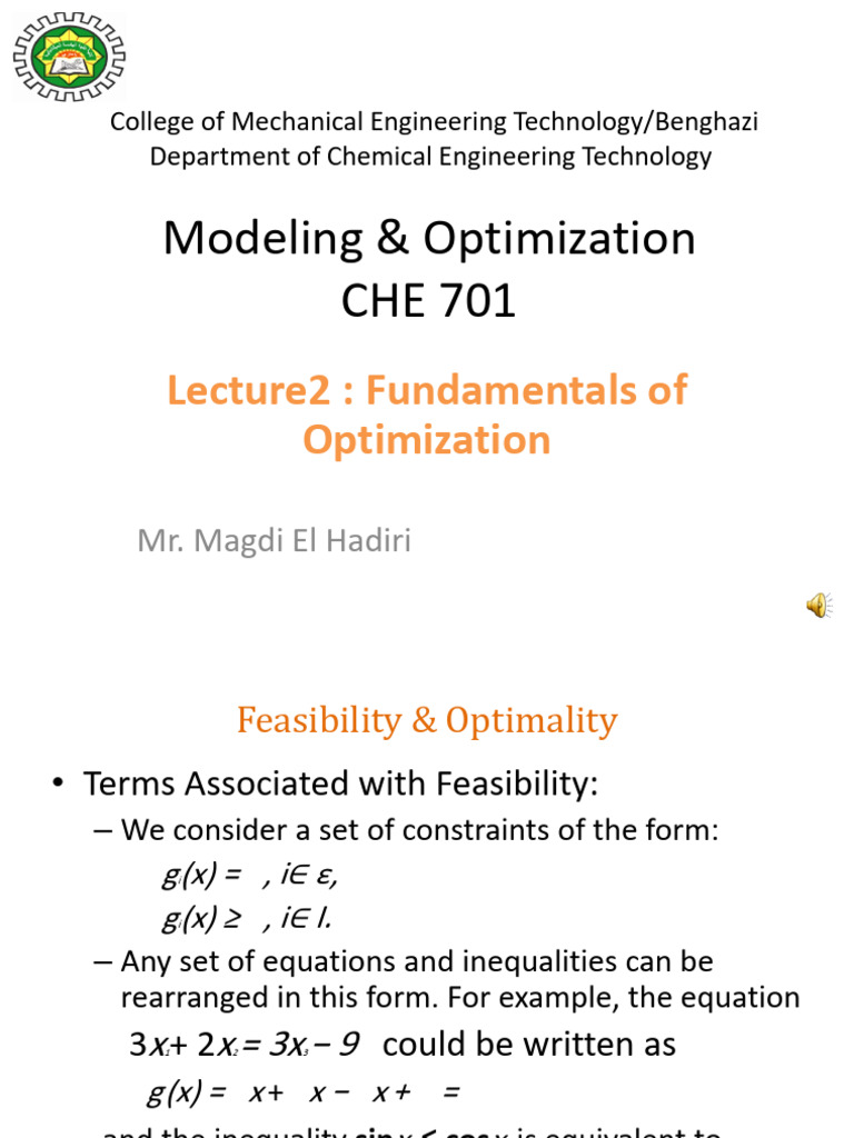 Che 701 Lecture 2 | PDF | Mathematical Analysis | Applied Mathematics