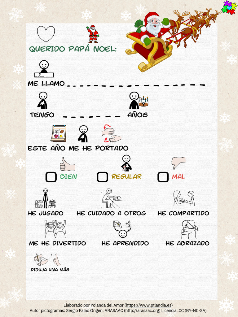 Carta Papa Noel | PDF