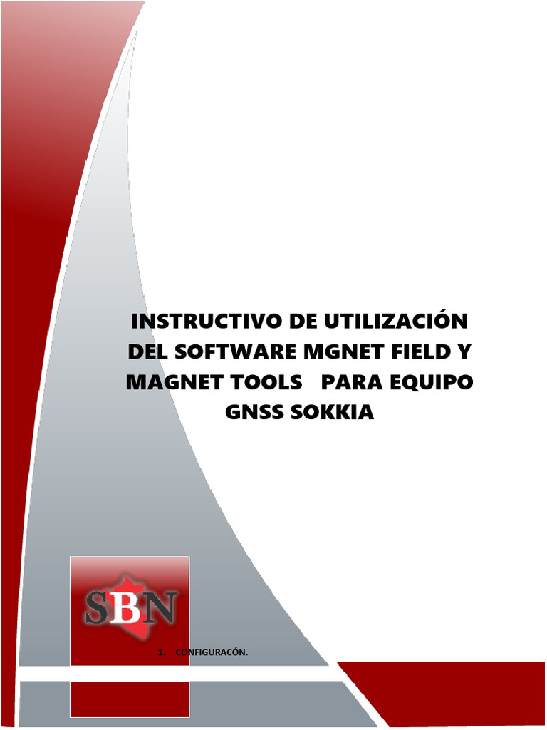 Uso de Magnet Field y Tools GNSS | PDF | Archivo de computadora ...