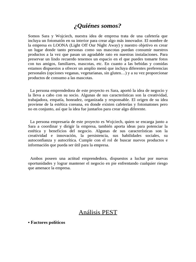 Loona | PDF | Business | Calidad (comercial)