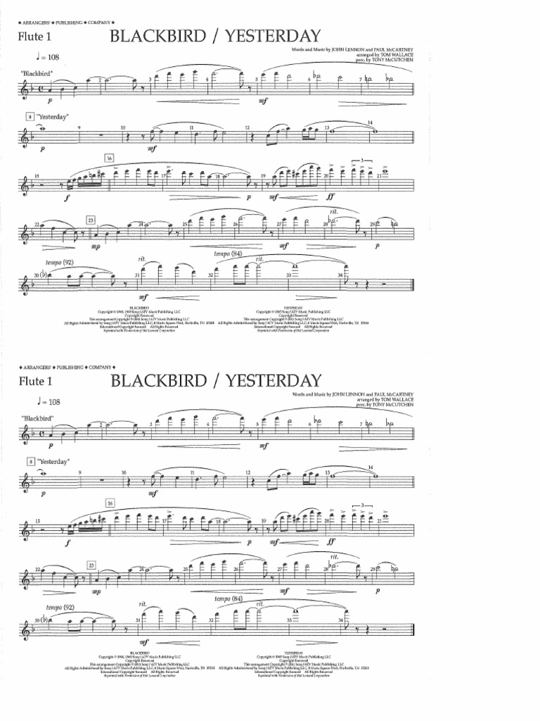 Blackbird | PDF