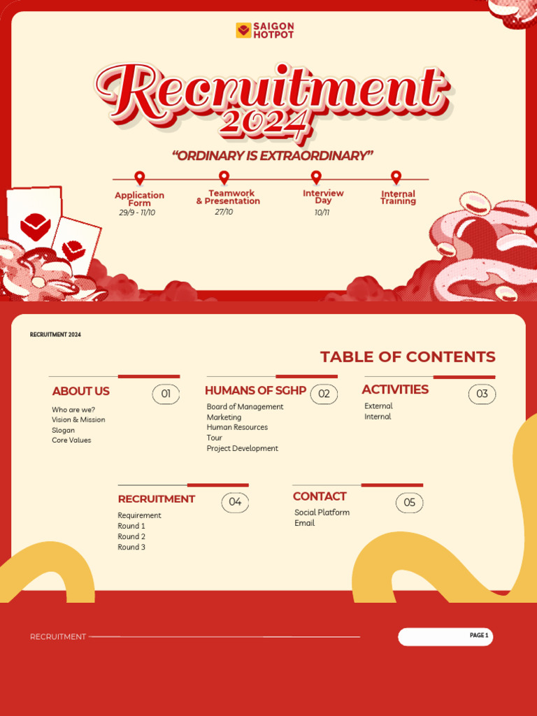 SGHP Information Booklet 2024 | PDF | Recruitment | Ho Chi Minh City