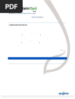 Proclaim Opti Ficha Tecnica 24mayo2022 | PDF | Agua | Insecticida