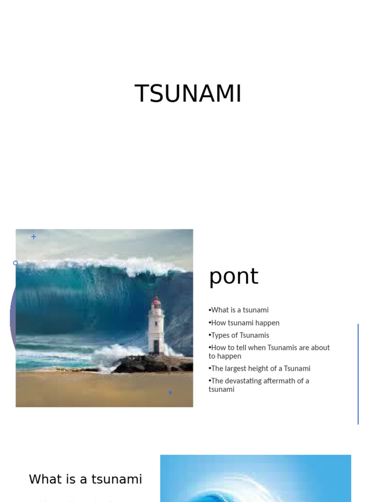 TSUNAMI | PDF