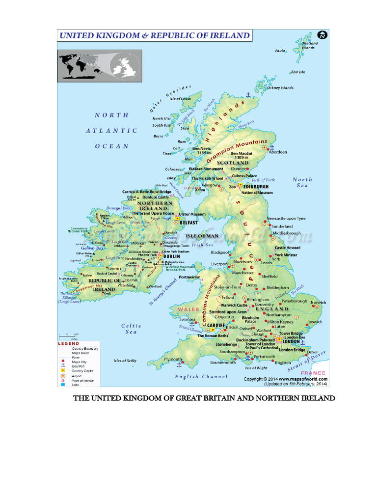 The United Kingdom of Great Britain and Northern Ireland | PDF | United ...