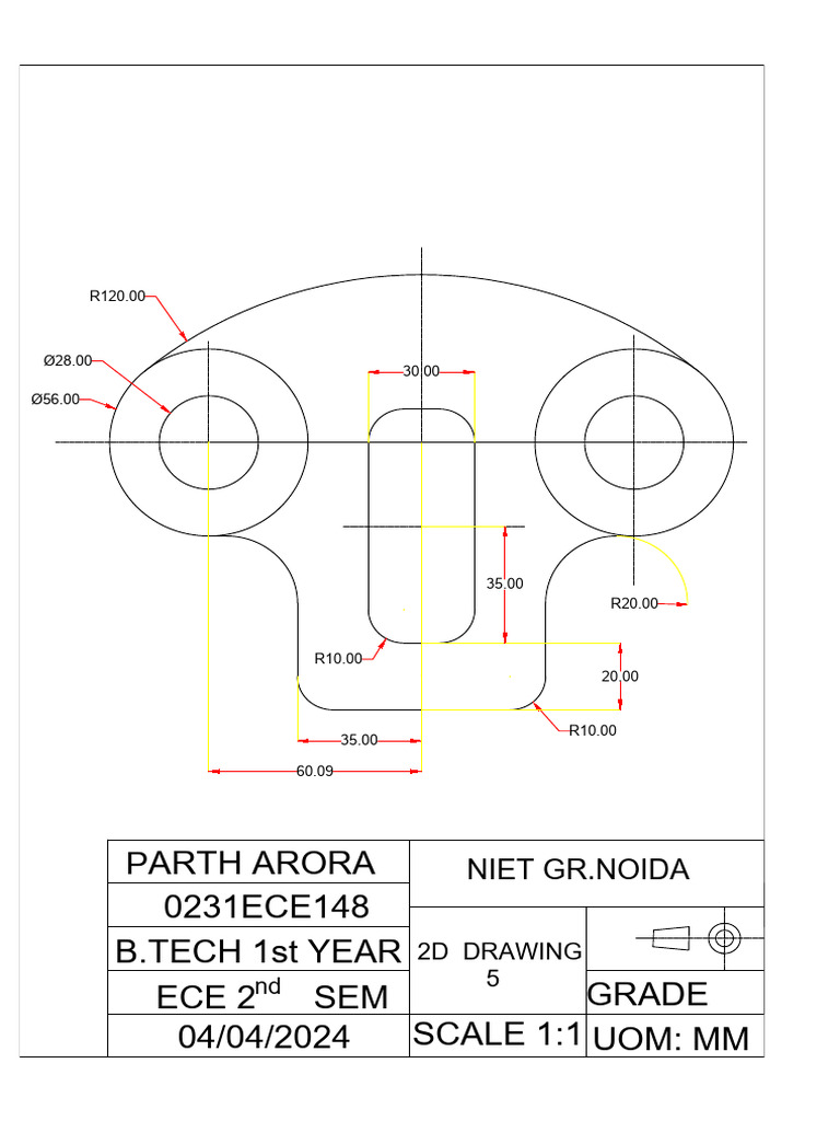 Cad Drawing 2 | PDF