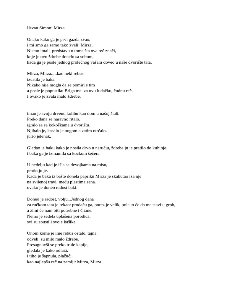 Ištvan Simon Mirza | PDF
