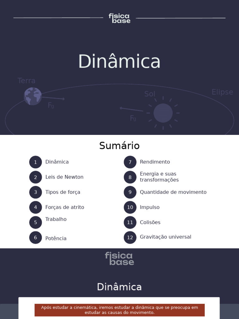 Dinâmica - Animado | PDF | Colisão | Iniciativa/Conjuntura