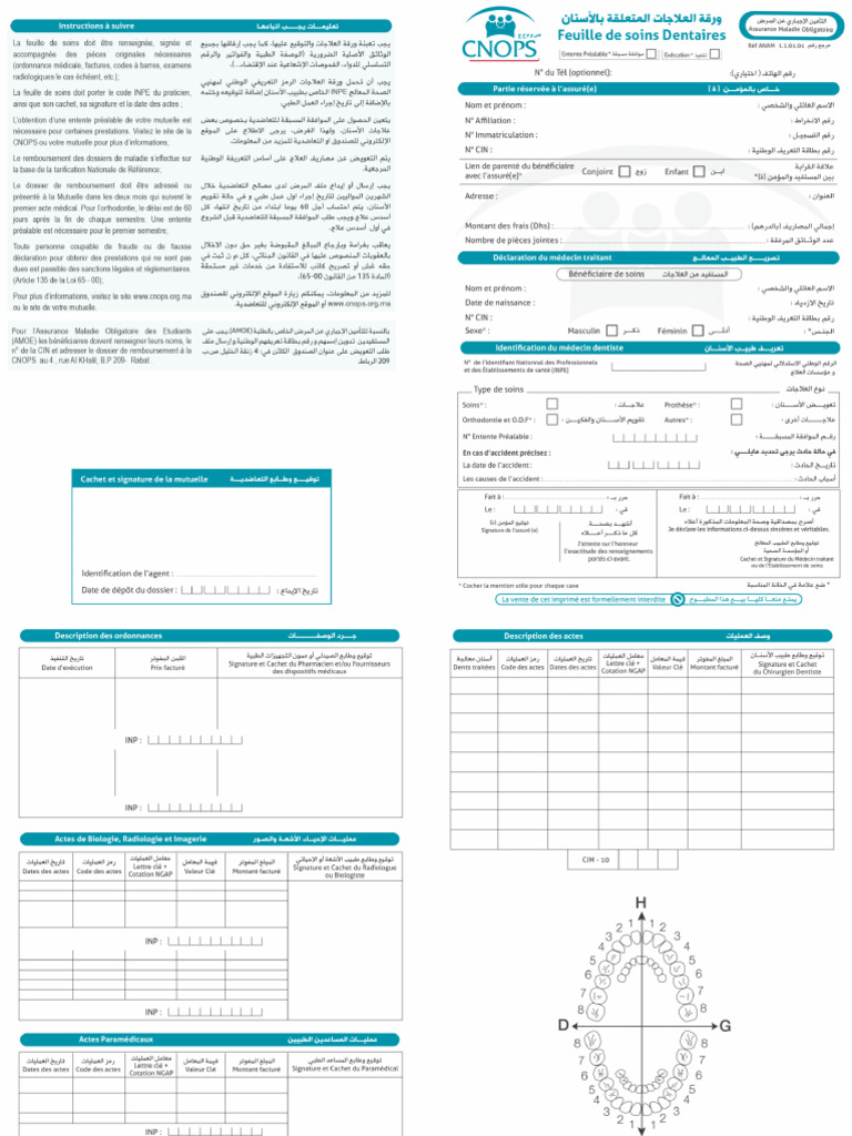 CNOPS FDSD Model | PDF