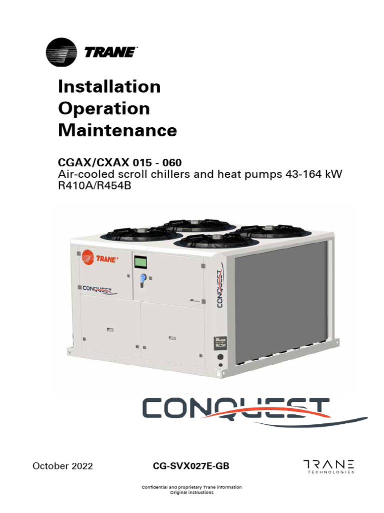 Conquest Cgax Series | PDF | Water Heating | Water