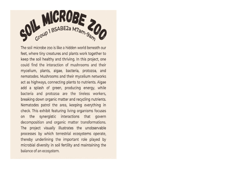 Soil Microbe | PDF