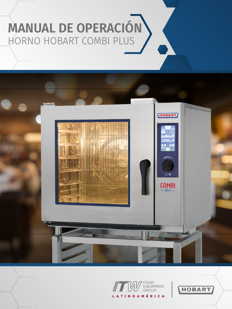Manual de Uso Horno Hobart Combi Plus | PDF