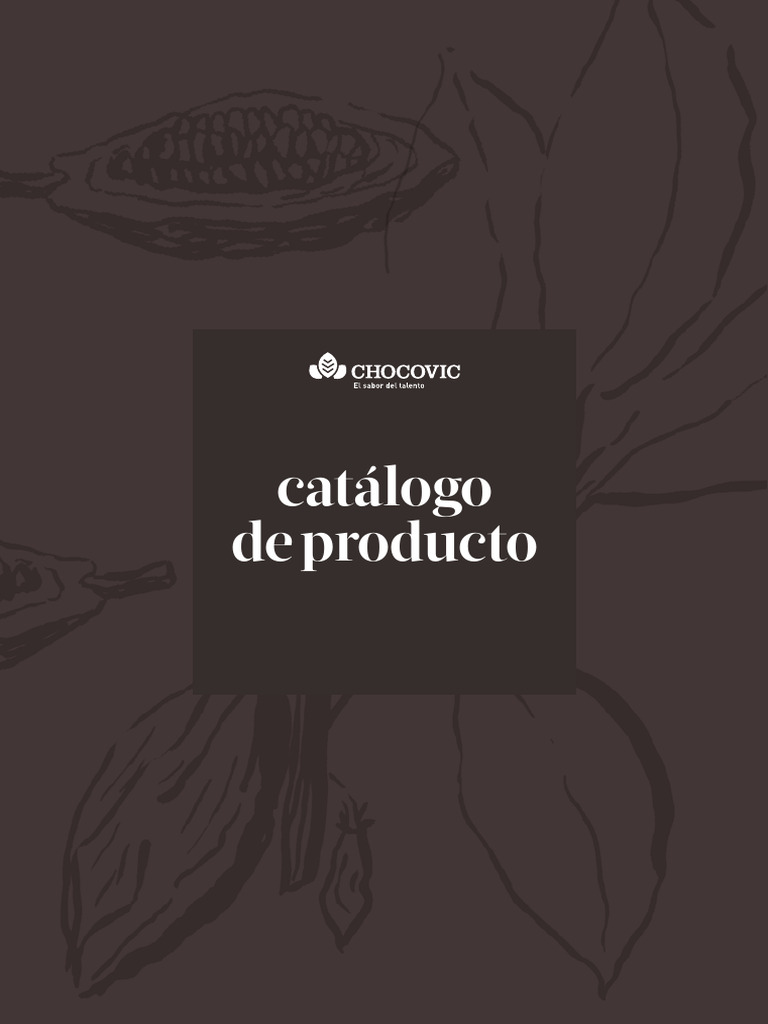 Catálogo de Chocolates Chocovic | PDF | Chocolate | Cocina mexicana