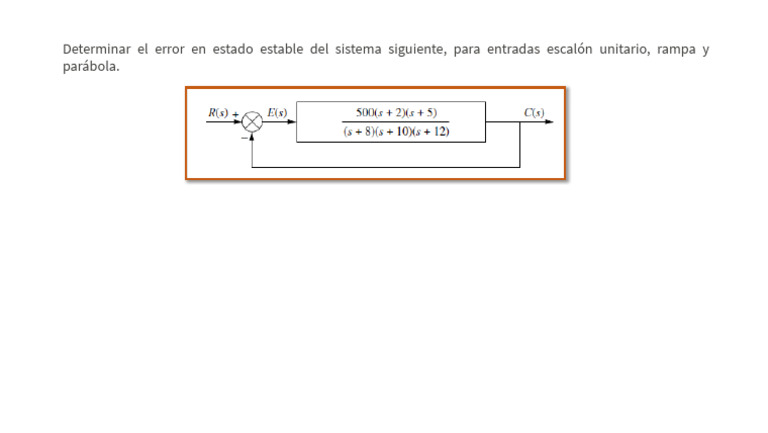 Ejercicio Resuelto Estado Estable | PDF
