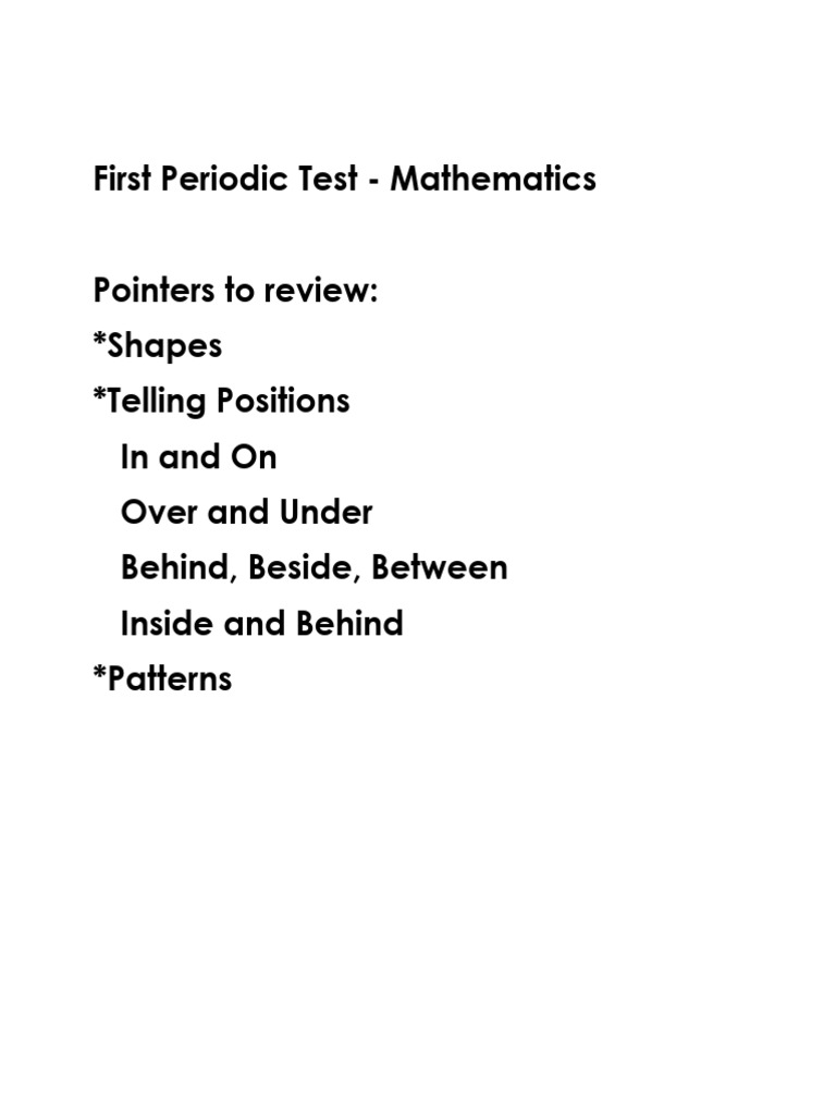 Mathematics 1ST Q. Reviewer | PDF