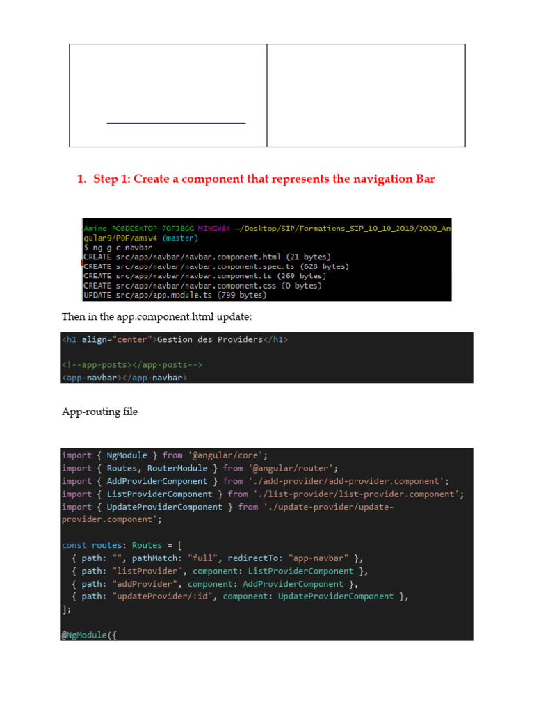 Angular 8 & Spring Boot Training | PDF | Computer Science | Software Development