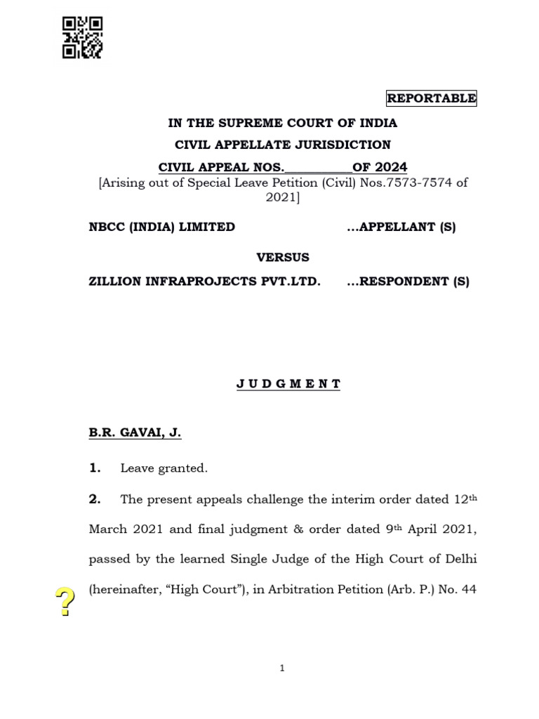 2021 3 1501 51567 Judgement 19-Mar-2024 | PDF | Arbitration ...