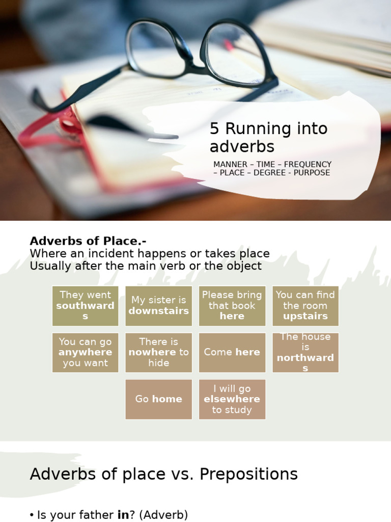 5 Running Into Adverbs | PDF