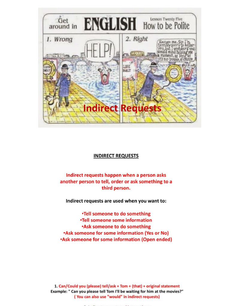 Indirect Requests | PDF