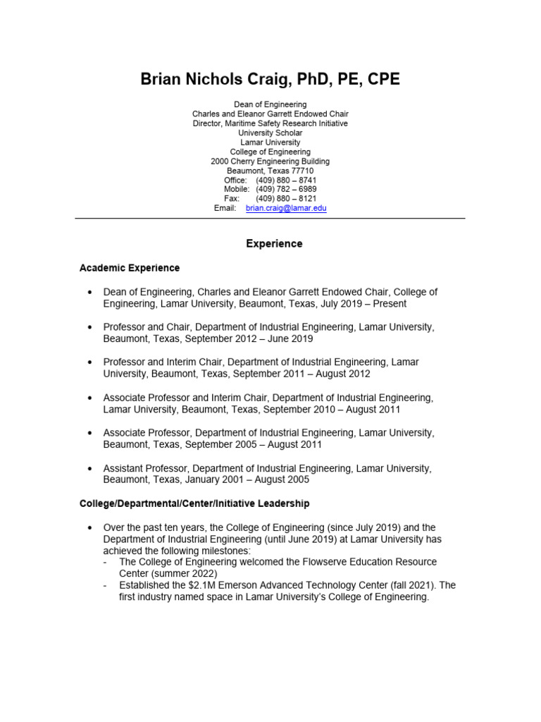 Cv Bnc Education 2022 | PDF | Human Factors And Ergonomics | National ...