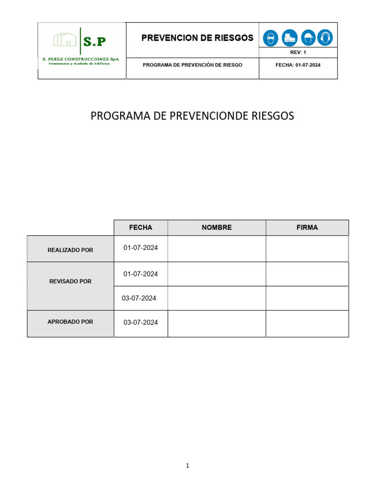 Programa de Prevencion Centro Teleton | PDF
