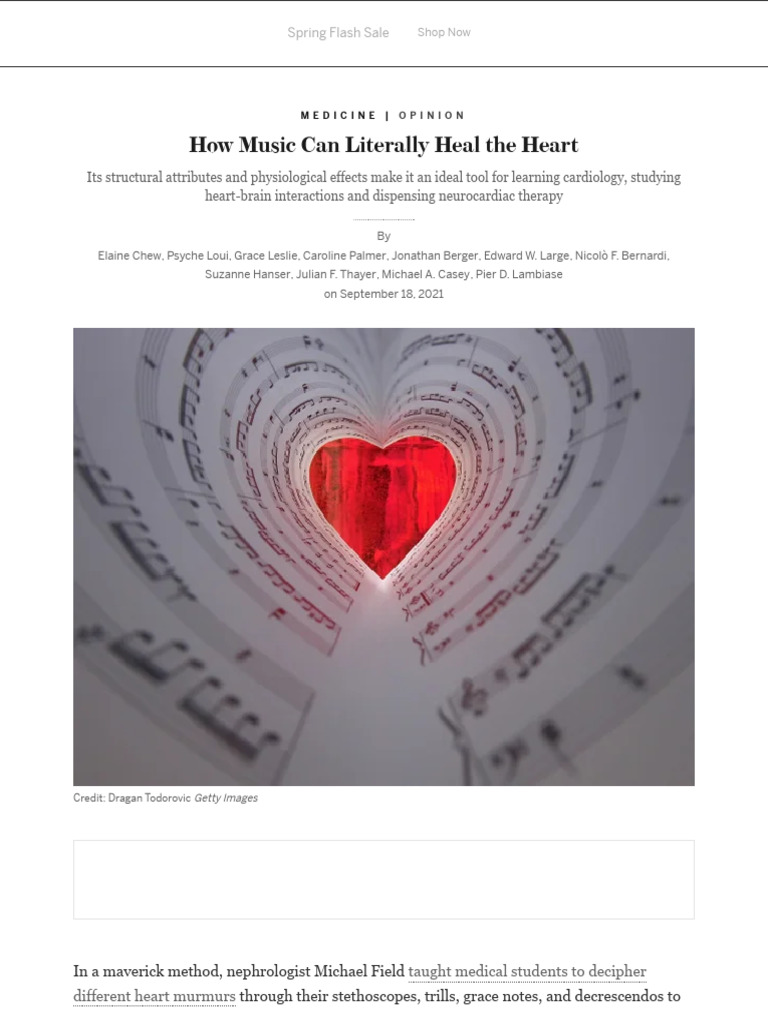 This Is Your Heart On Music | PDF | Heart | Heart Rate