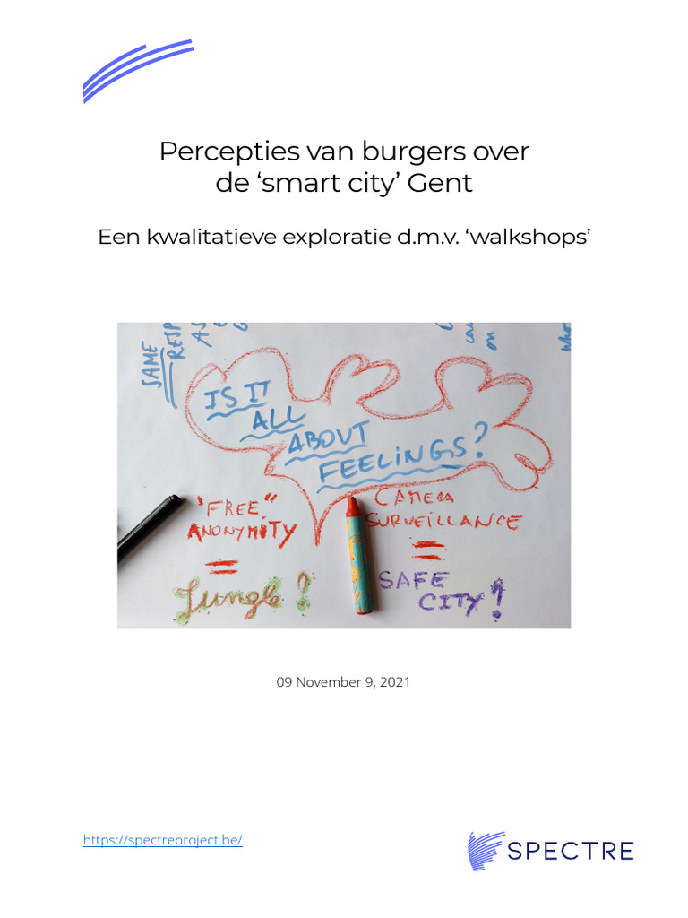 SPECTRE Walkshop Report Gent | PDF