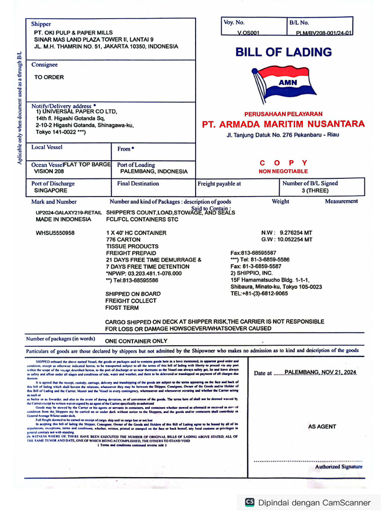 Example Container Manifest | PDF