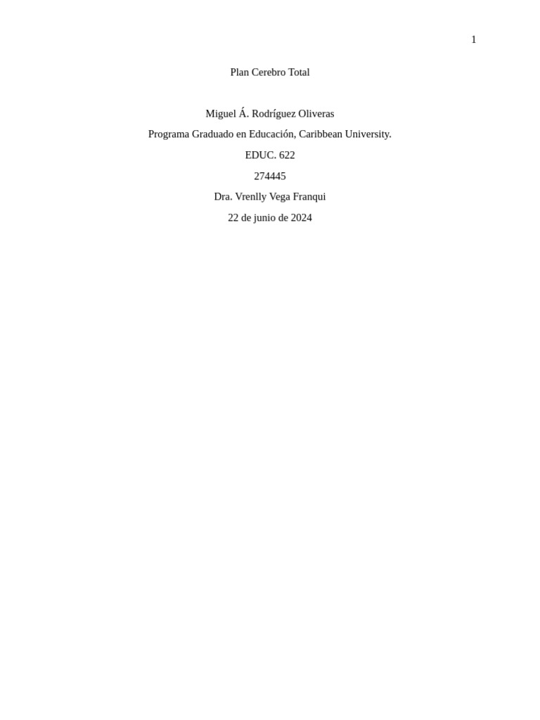 Plan Cerebro | PDF | Probabilidad | Simulación