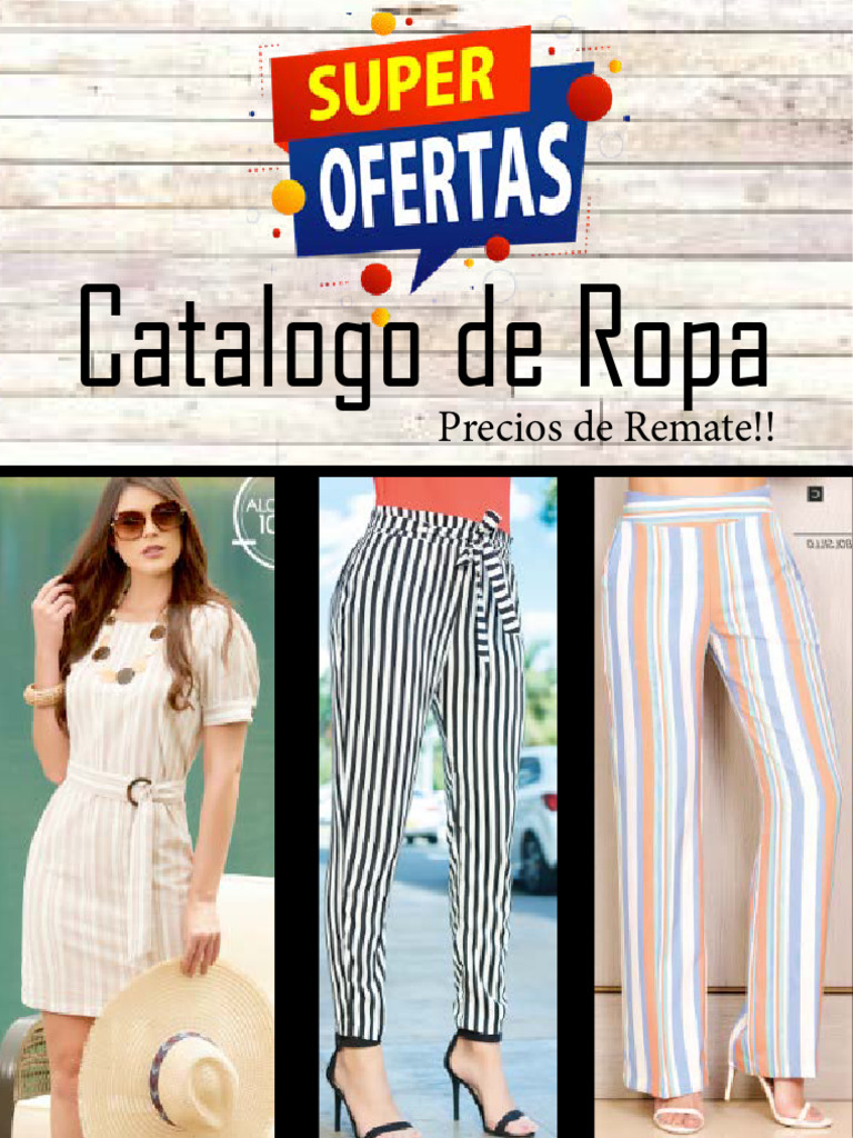 Catálogo de Ropa con Descuentos | PDF | Apariencia humana | Softlines ...