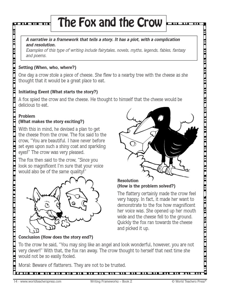 The Fox and The Crow (Fabel Story) | Narrative | Heart